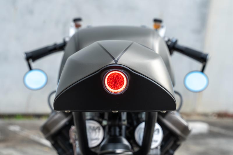 Installing a Fender mounted LED brake light