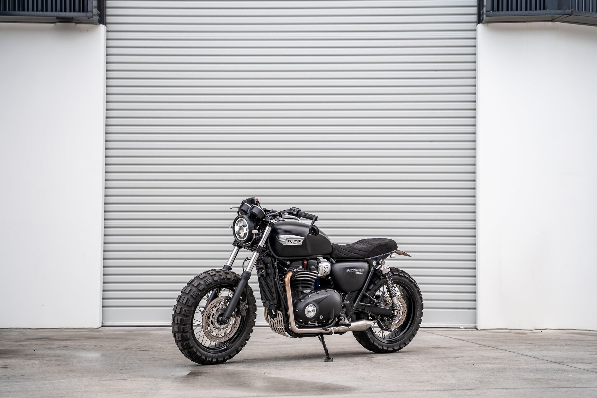 2017 Wide Wheel Triumph Scrambler