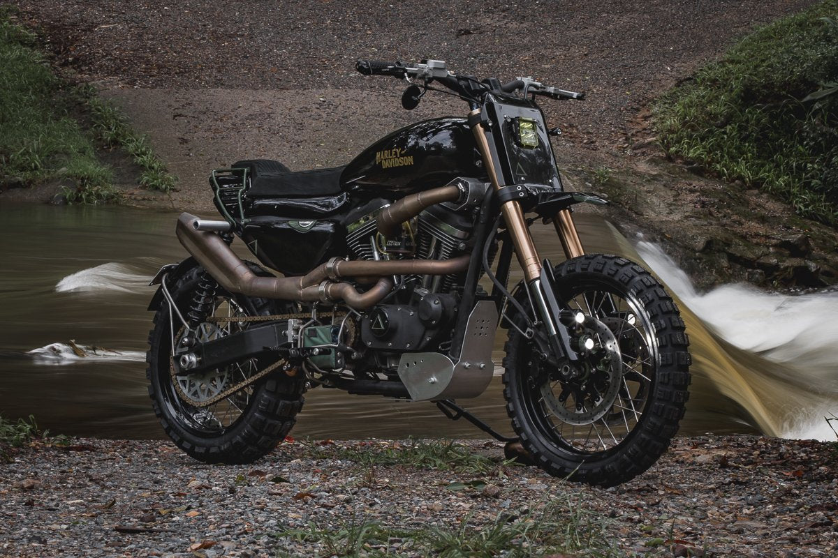Signature series - Harley Sportser Scrambler Build