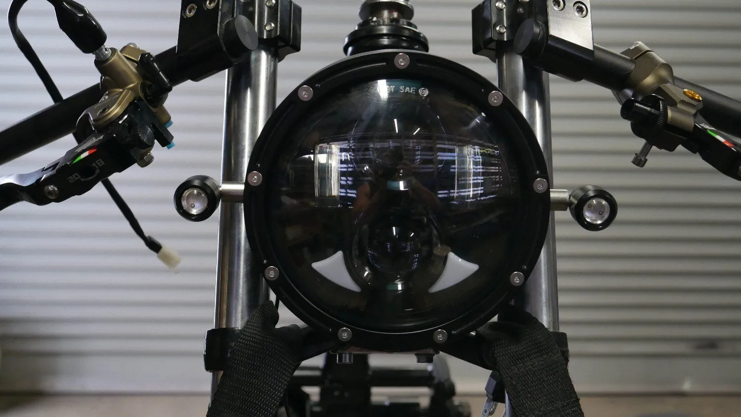 Installing the Flashpoint LED Headlight with integrated turn signals ...