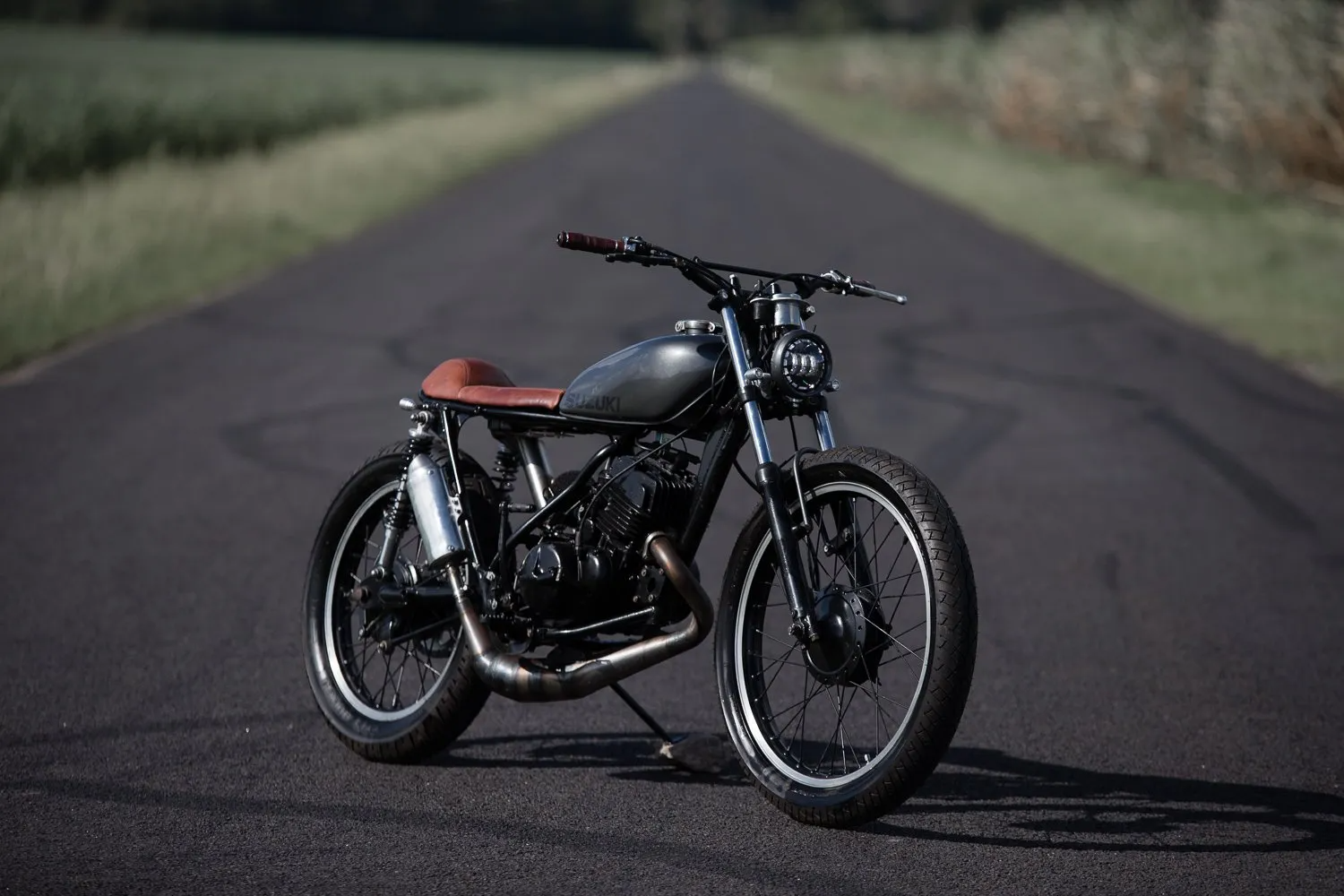 Suzuki TS185 Street Tracker | Purpose Built Moto