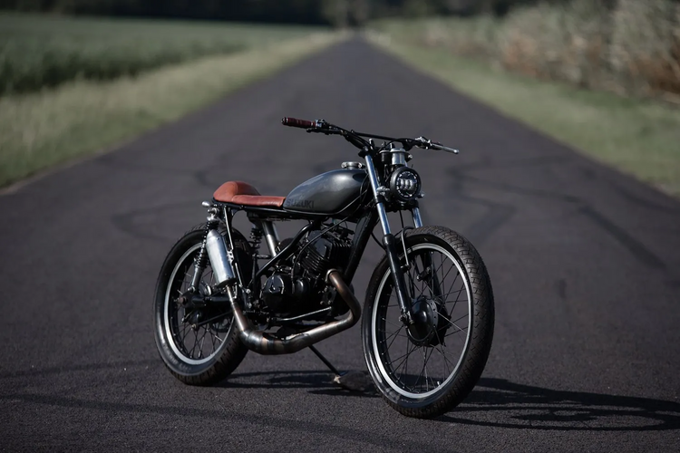 Suzuki TS185 Street Tracker – Purpose Built Moto