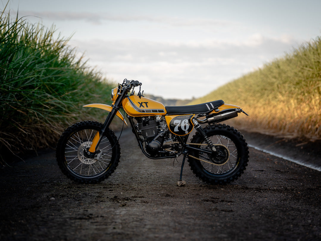 Yamaha XT500 Scrambler | A Tribute to Vintage MX