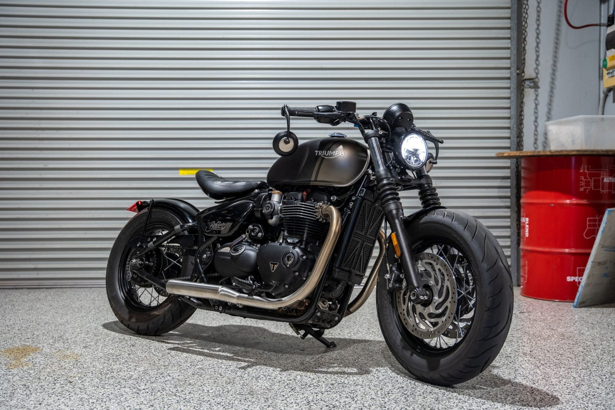 Brand New Triumph Bobber Quick Fix