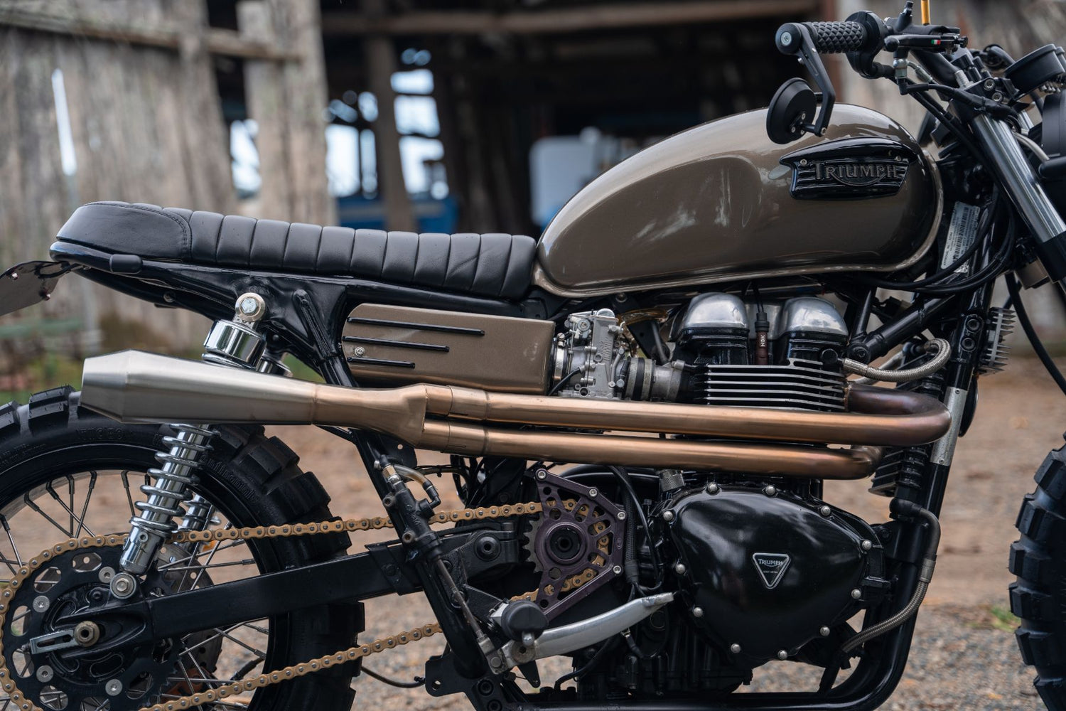 2006 Triumph Thruxton Scrambler | Purpose Built Moto