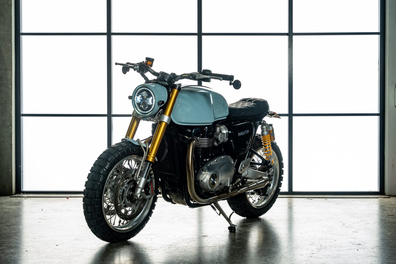 Custom Triumph Thruxton Scrambler | Quick Fix | Purpose Built Moto