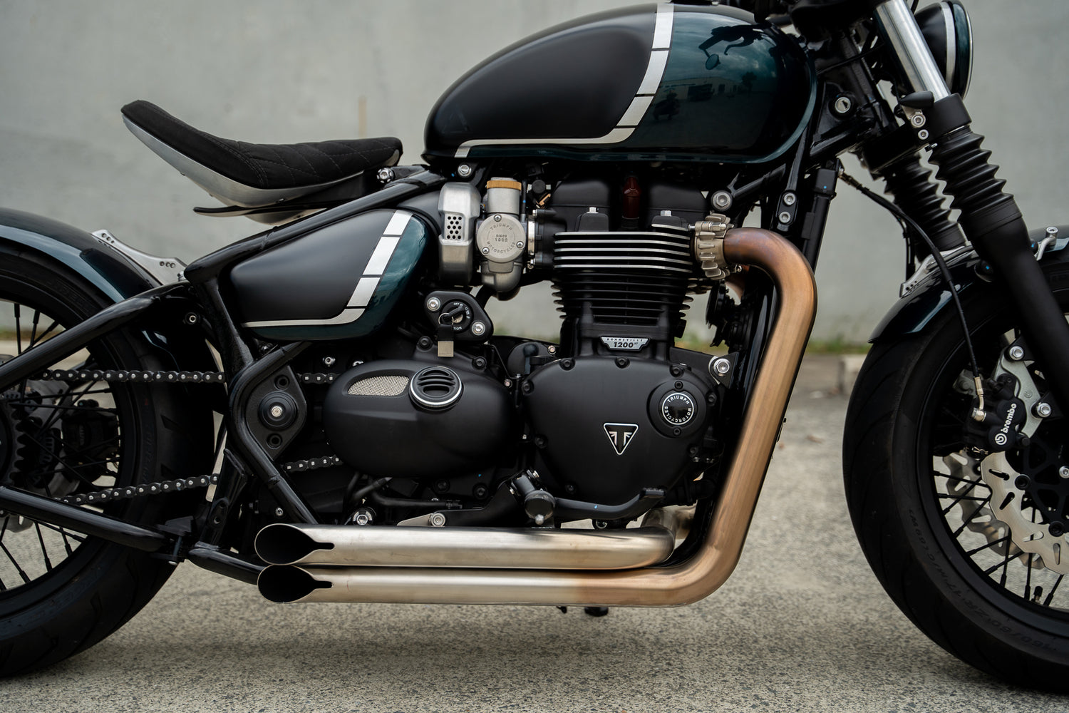 Triumph Wide Wheel Bobber - Gallery
