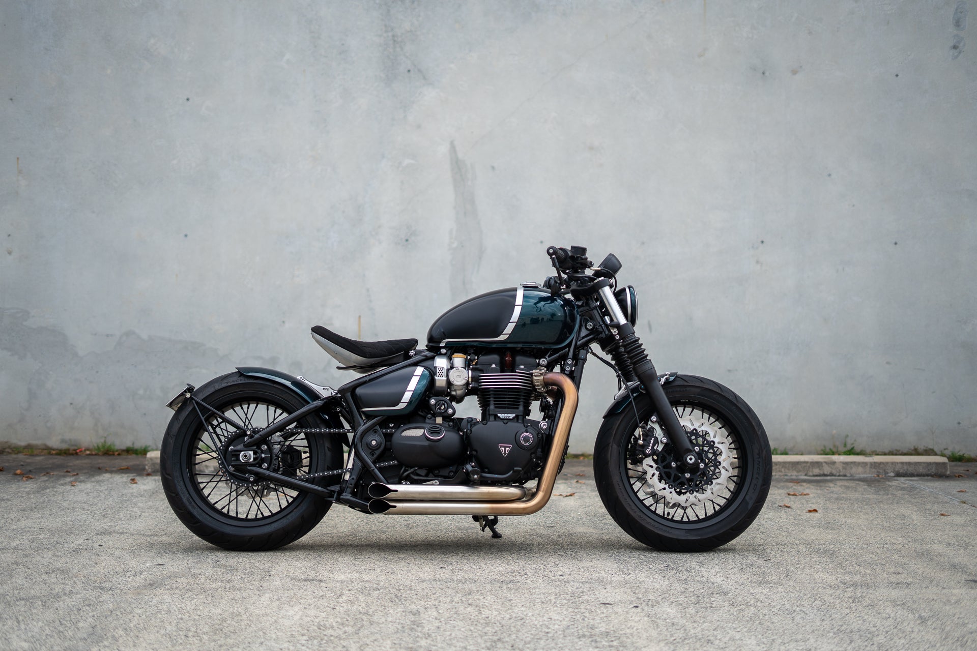 2022 Triumph Custom Wide Wheel Bobber