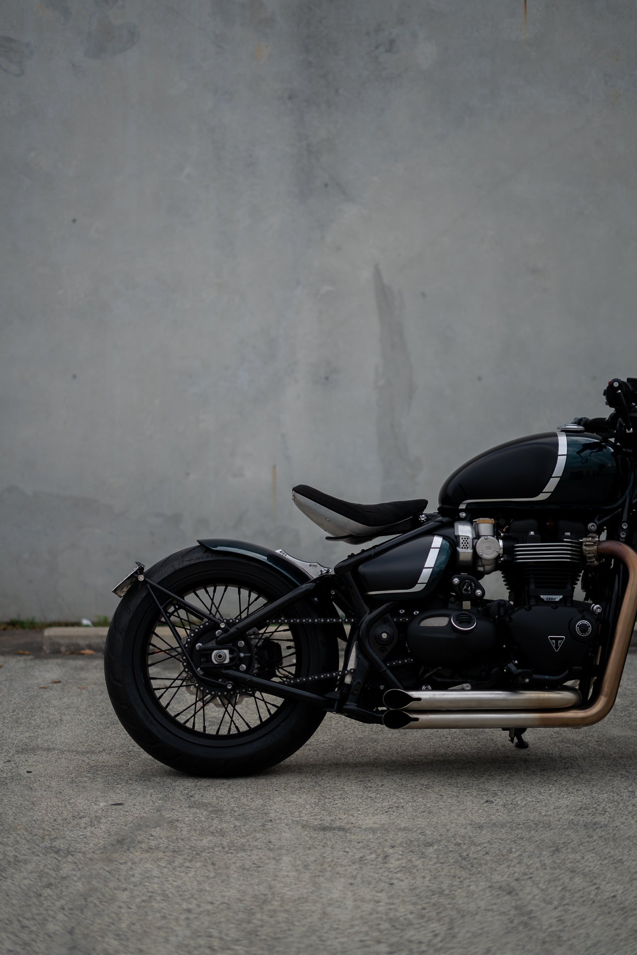 2022 Triumph Custom Wide Wheel Bobber