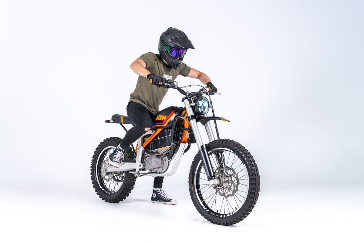 Electric KTM Scrambler