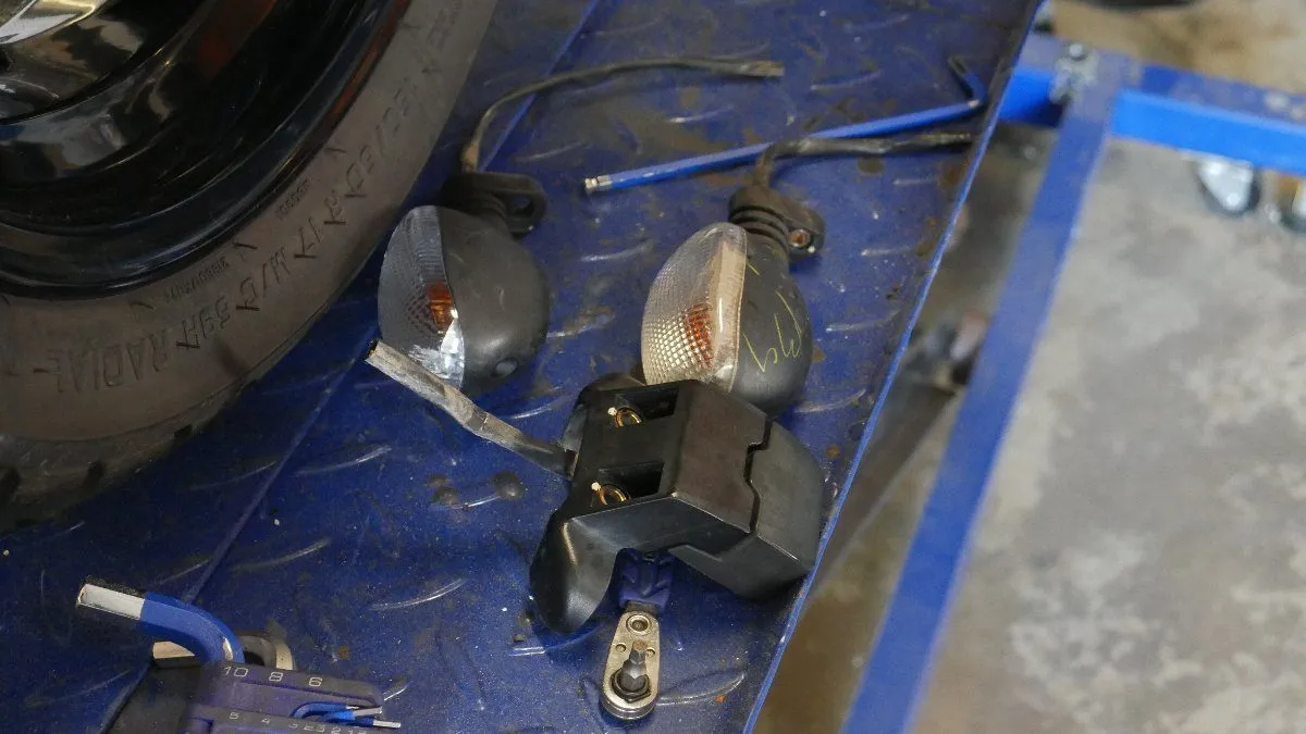 Ducati Scrambler- The simple DIY tail tidy