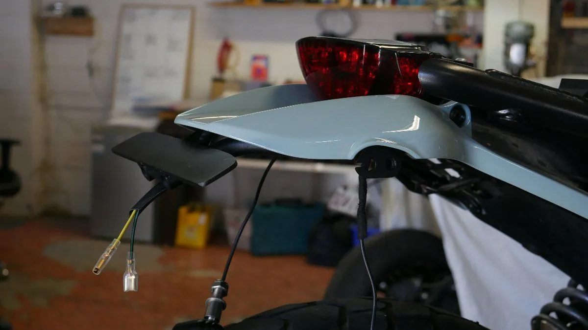 Ducati Scrambler- The simple DIY tail tidy | Purpose Built Moto