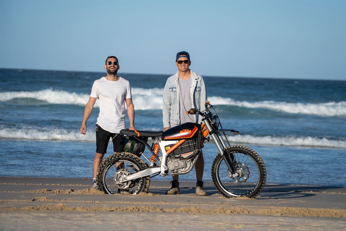Electric KTM Scrambler