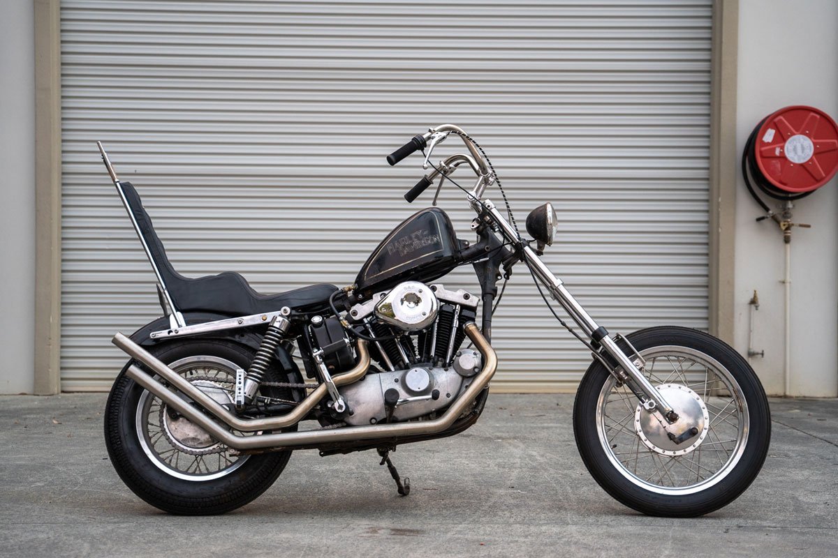 1972 Ironhead Harley Sportster Chopper
