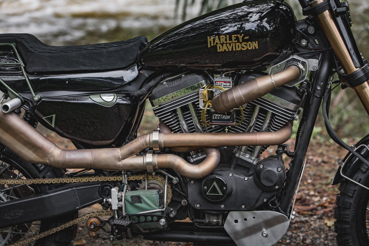 Signature series - Harley Sportser Scrambler Build | Purpose Built Moto