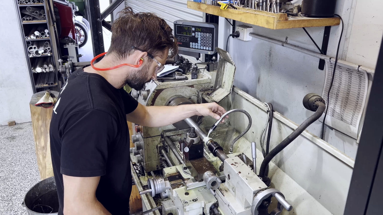 Custom Built Springer Front End – Purpose Built Moto