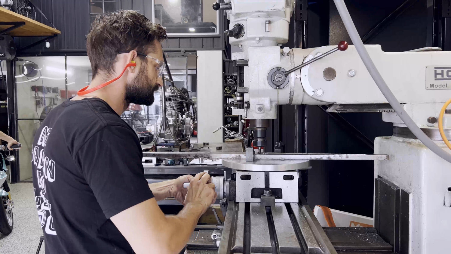 Custom Built Springer Front End – Purpose Built Moto