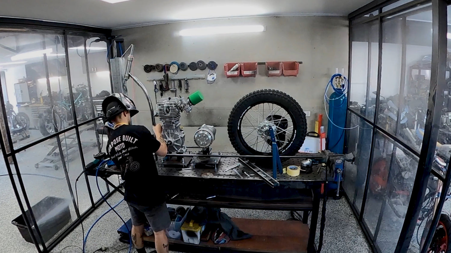 Custom Built Speedway Chopper Frame