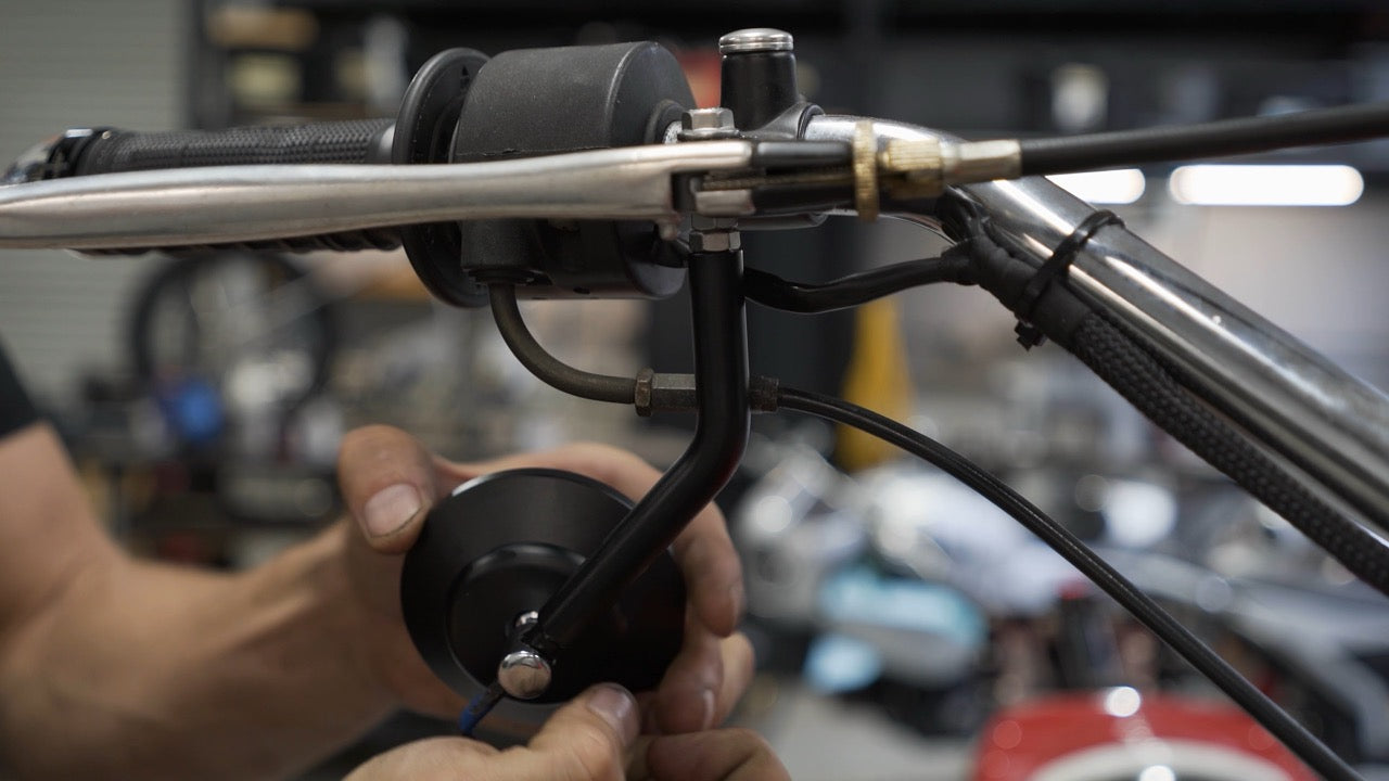 How To install Lever Pivot Cafe Racer Mirrors