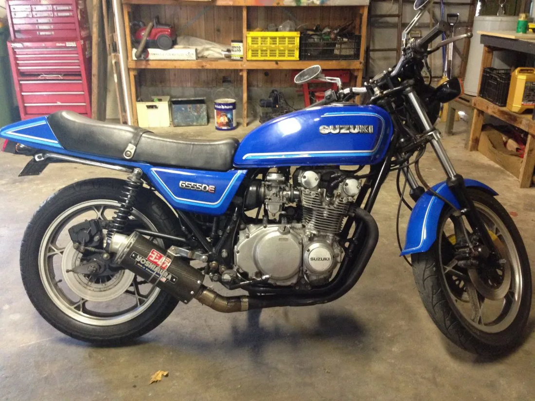 Suzuki GS550 Border Run Cafe Racer