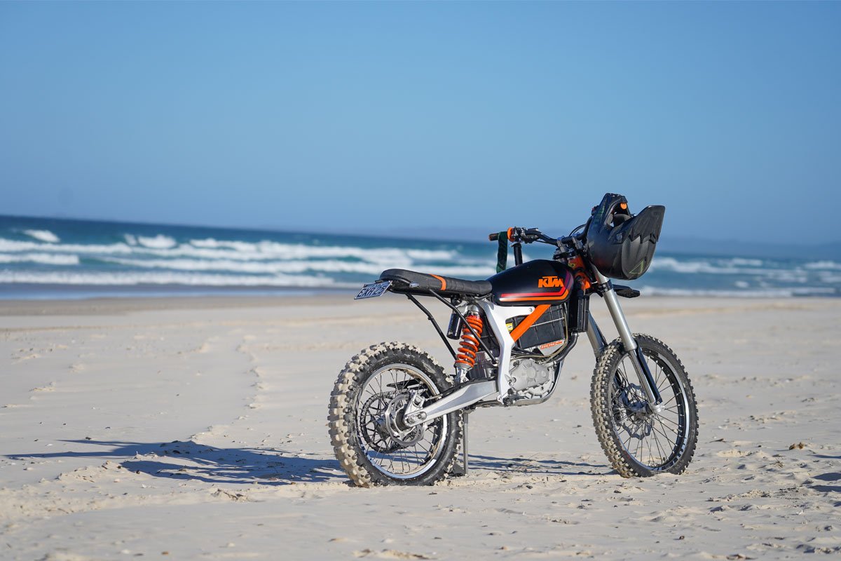 Electric KTM Scrambler