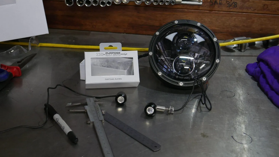 Installing the Flashpoint LED Headlight with integrated turn signals