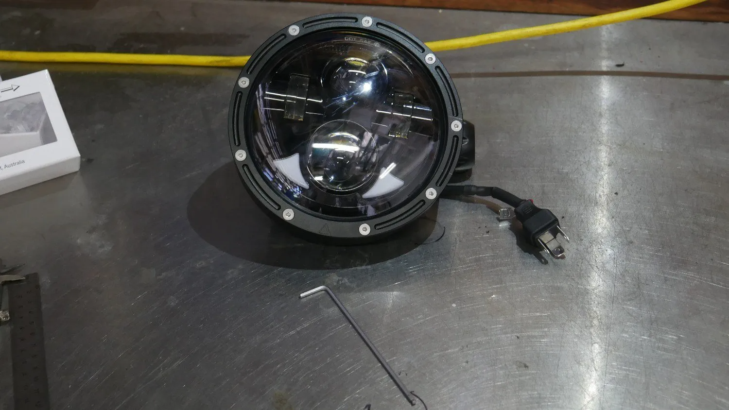 Installing the Flashpoint LED Headlight with integrated turn signals