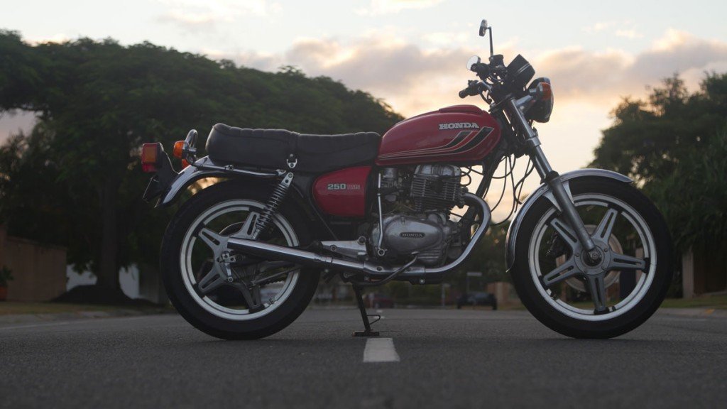 1977 Honda CB250T + Yamaha XV250
