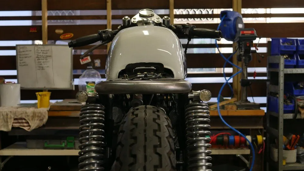 Fitting a Cafe Racer Tail hoop