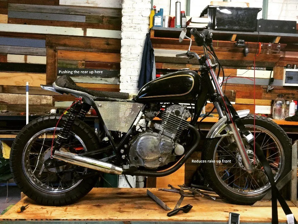 Fitting a Cafe Racer Tail hoop
