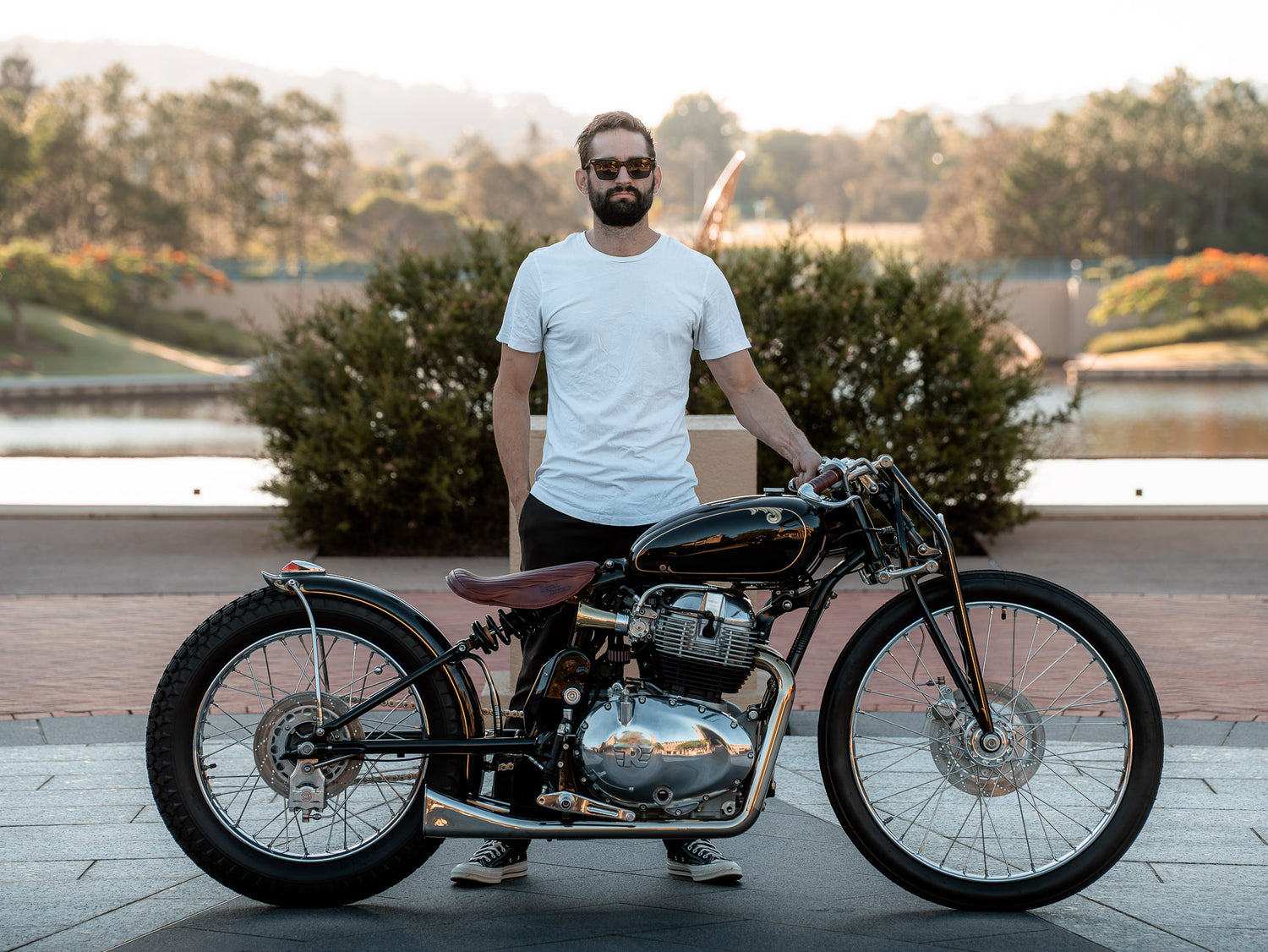 Royal Enfield Super Meteor 650 Custom Project Delta
