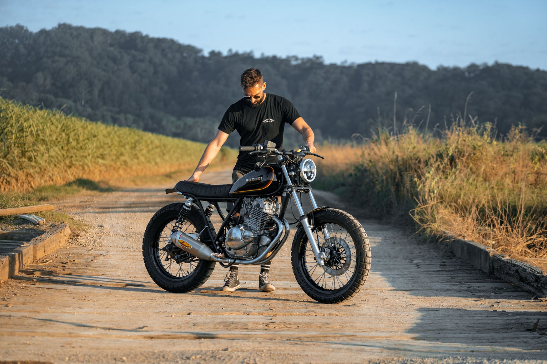 Suzuki GN250 Scrambler V3 – Purpose Built Moto