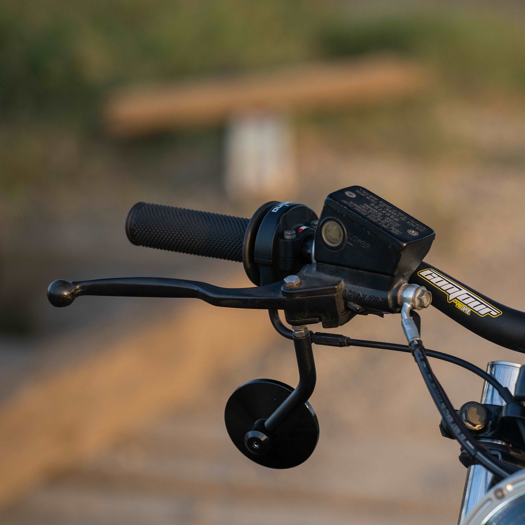 Domino Throttle Vintage Cafe Racer with Adjuster | PBM