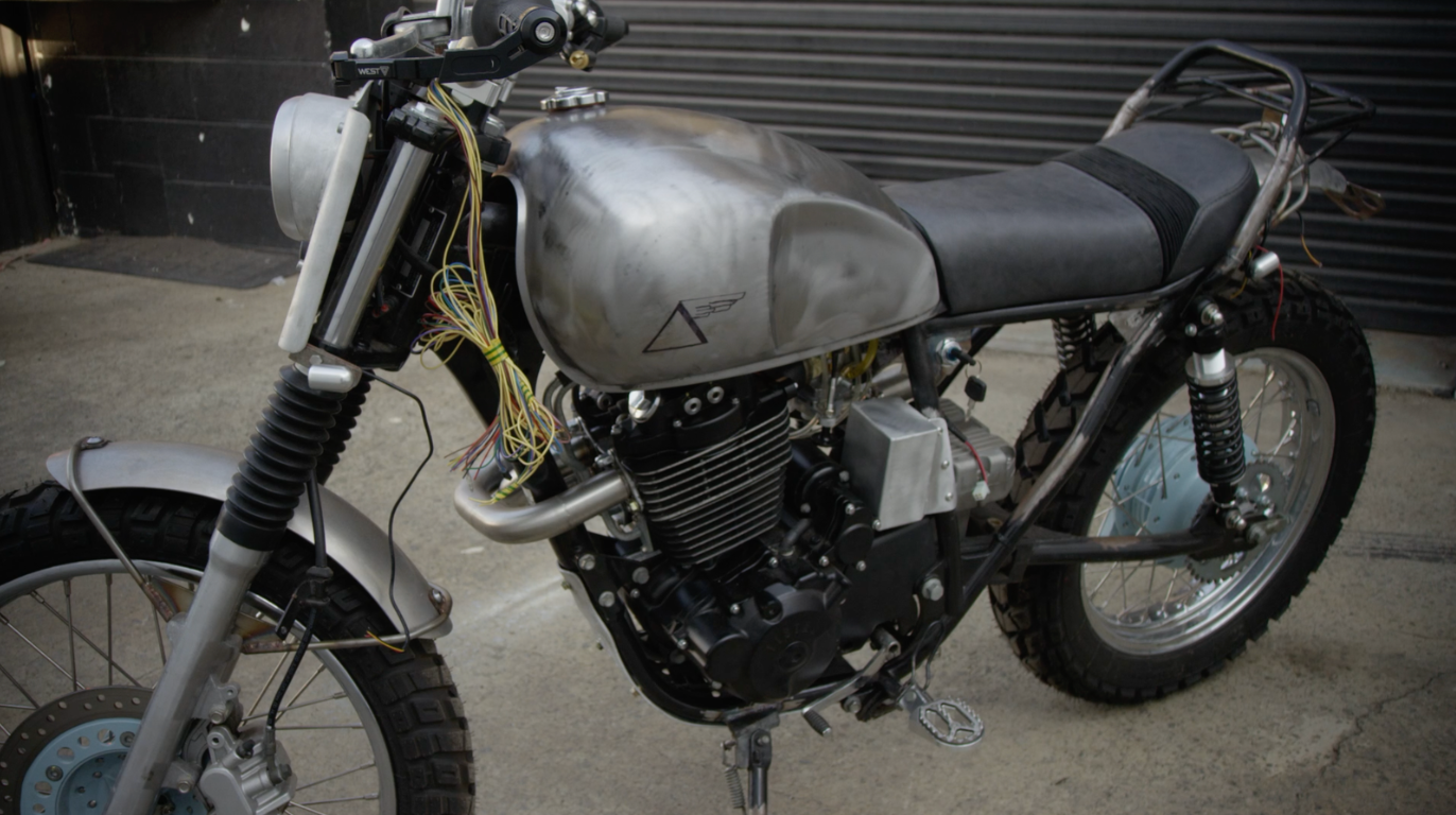 Nemesis 400 Scrambler Adventure Bike Build Ep 6