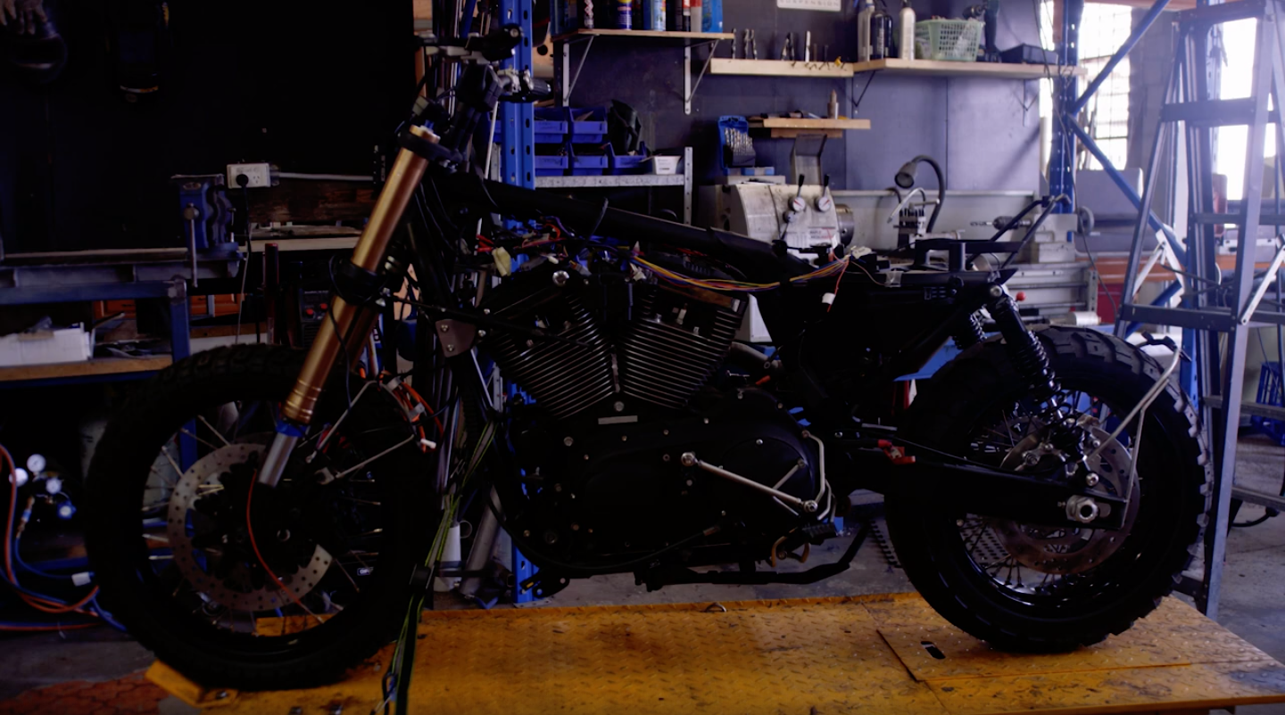 Harley Sportster Scrambler Build Series Ep.5