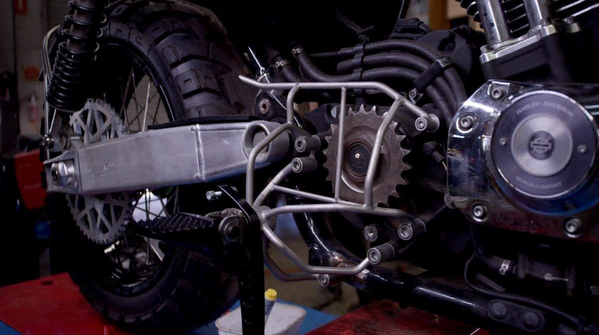 Harley Sportster Scrambler Build Series Ep.3