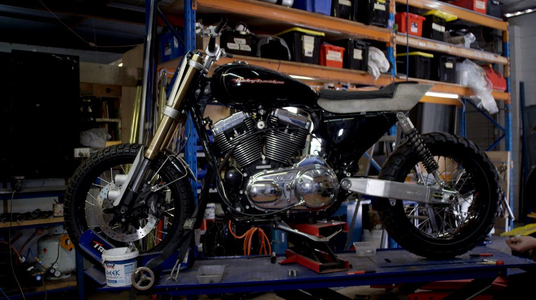 Harley Sportster Scrambler Build Series Ep.3 | Purpose Built Moto
