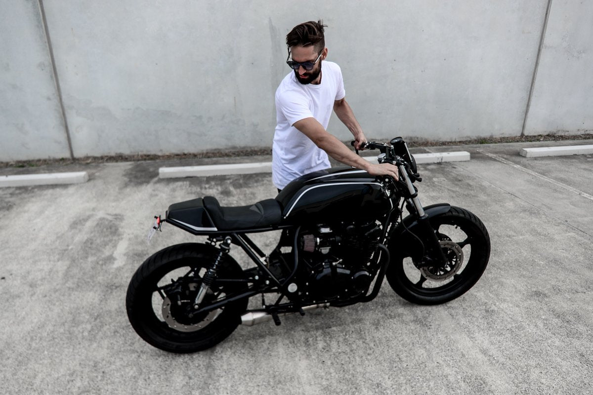 1983 Suzuki GS650 - All Black Cafe Racer