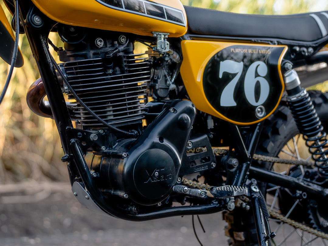 Yamaha XT500 Scrambler | A Tribute to Vintage MX