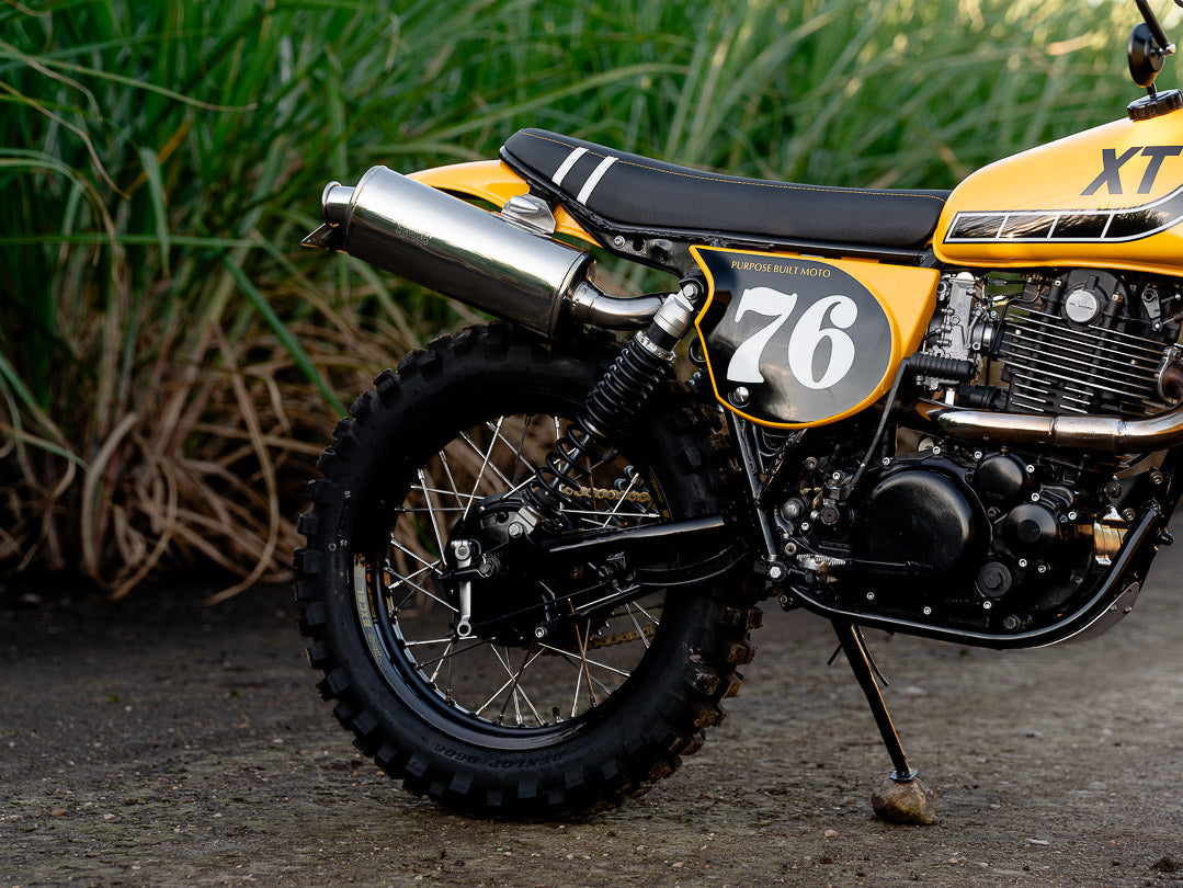Yamaha XT500 Scrambler | A Tribute to Vintage MX