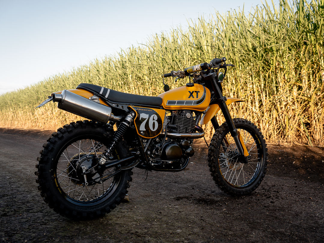 Yamaha XT500 Scrambler | A Tribute to Vintage MX