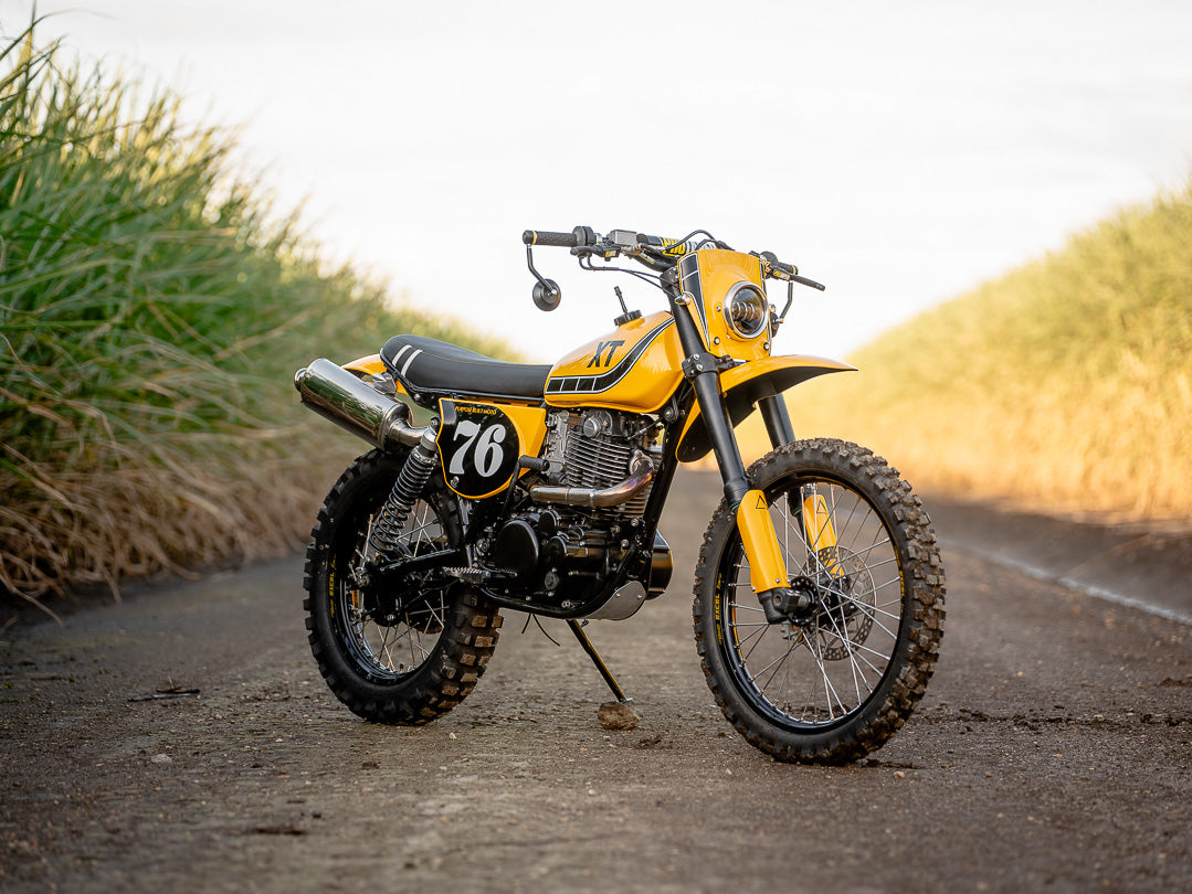 Yamaha XT500 Scrambler | A Tribute to Vintage MX