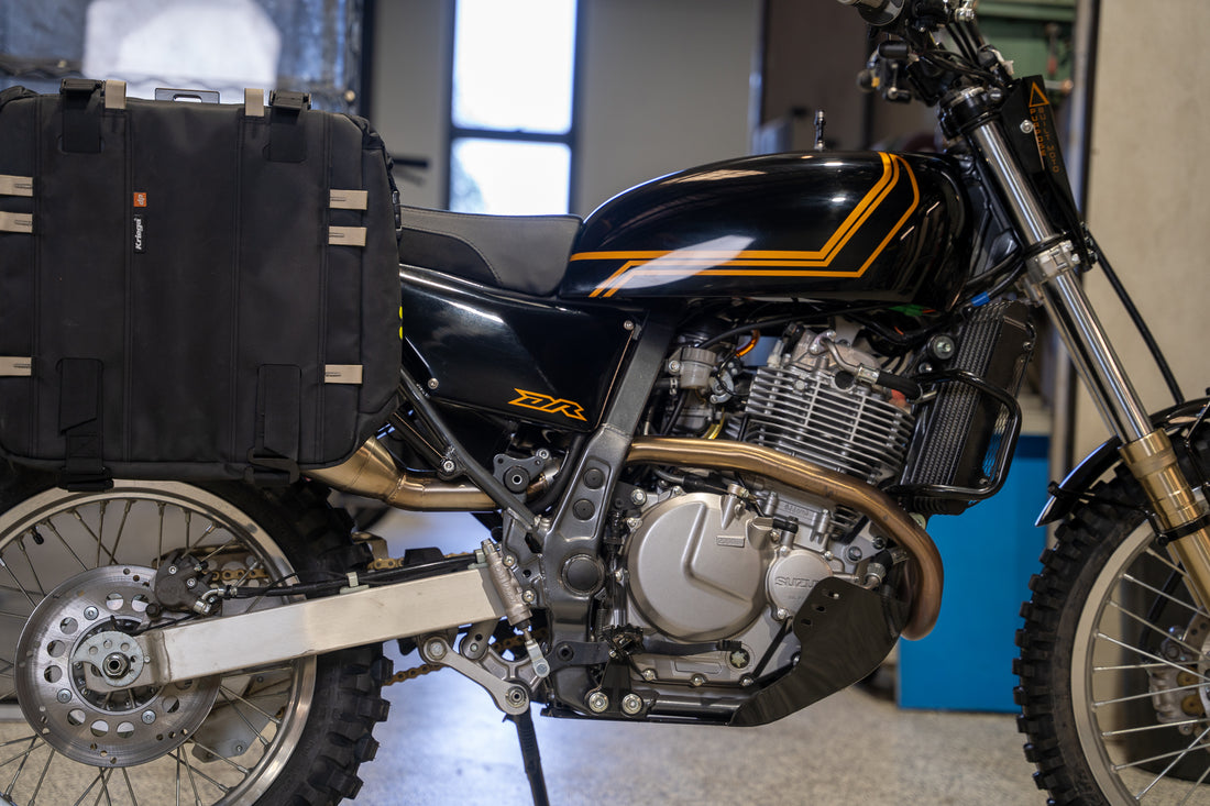 Suzuki DR650 Scrambler + Street Tracker | Purpose Built Moto