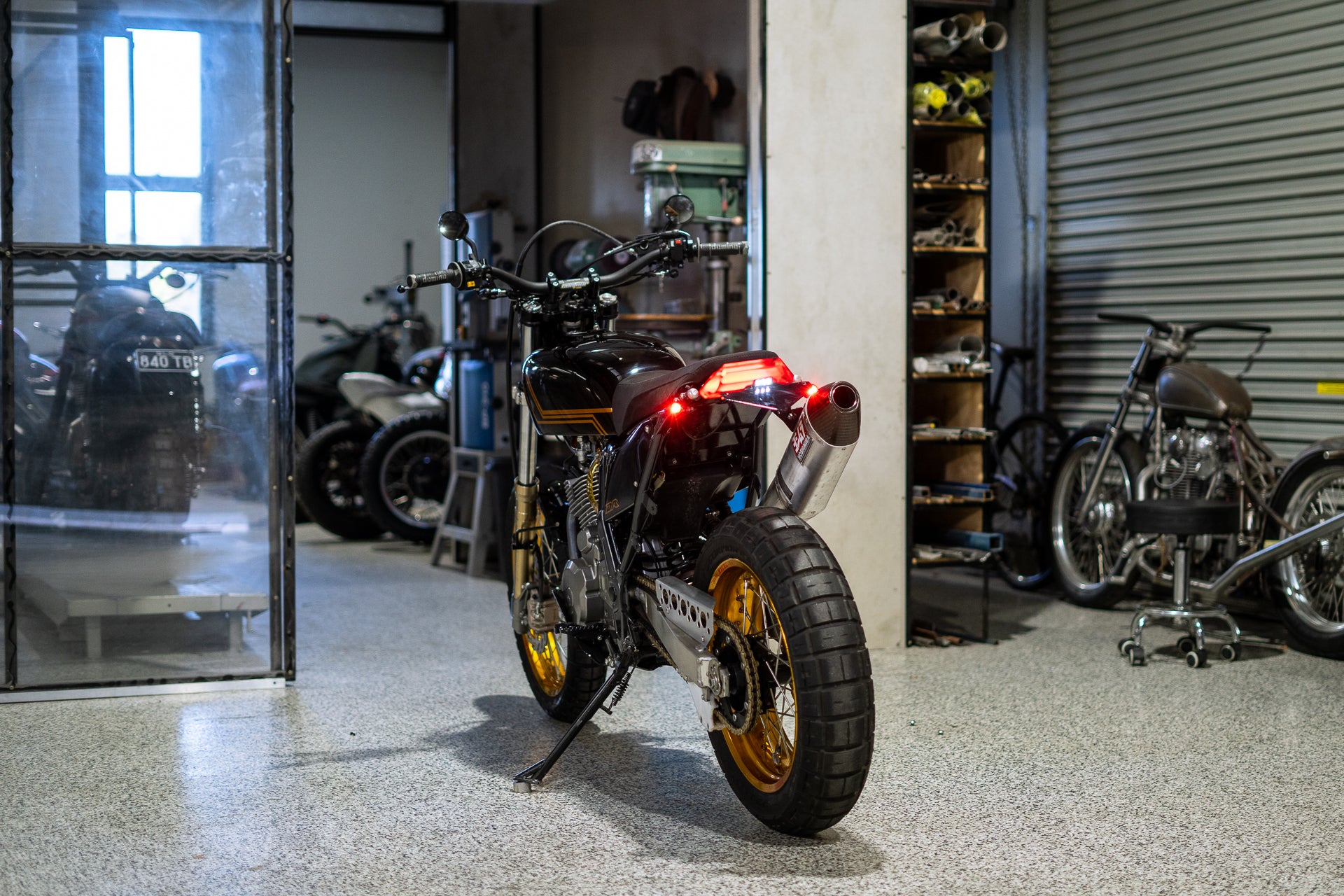 Suzuki DR650 Scrambler + Street Tracker | Purpose Built Moto