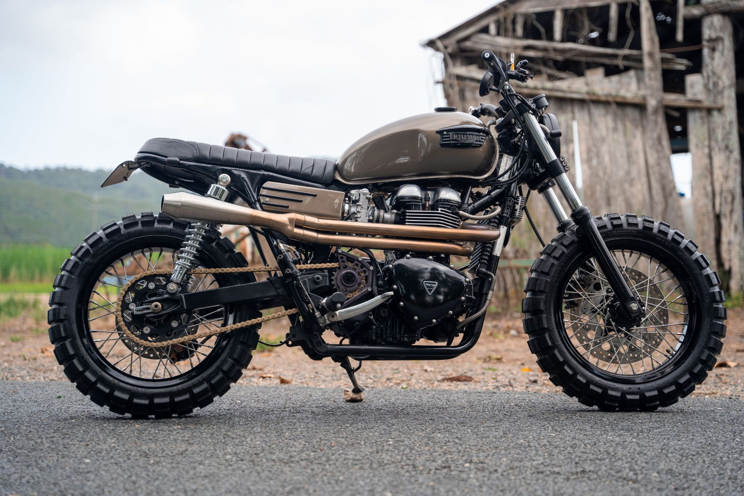 2006 Triumph Thruxton Scrambler | Purpose Built Moto
