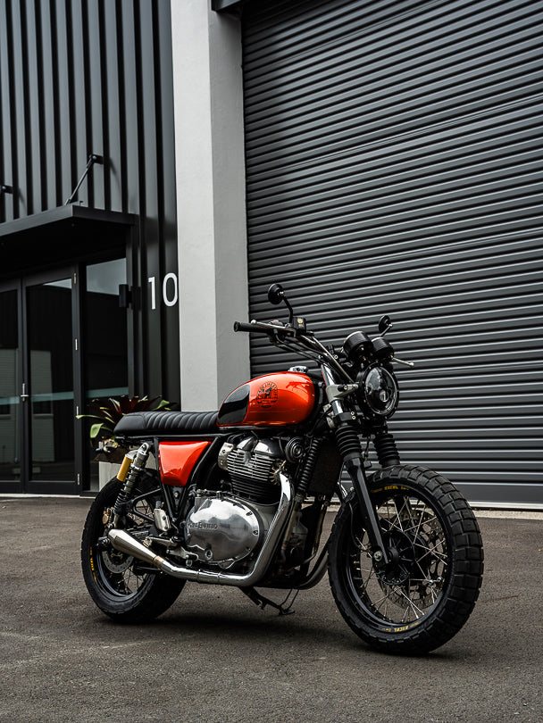 Royal Enfield Interceptor Wide Wheel Scrambler