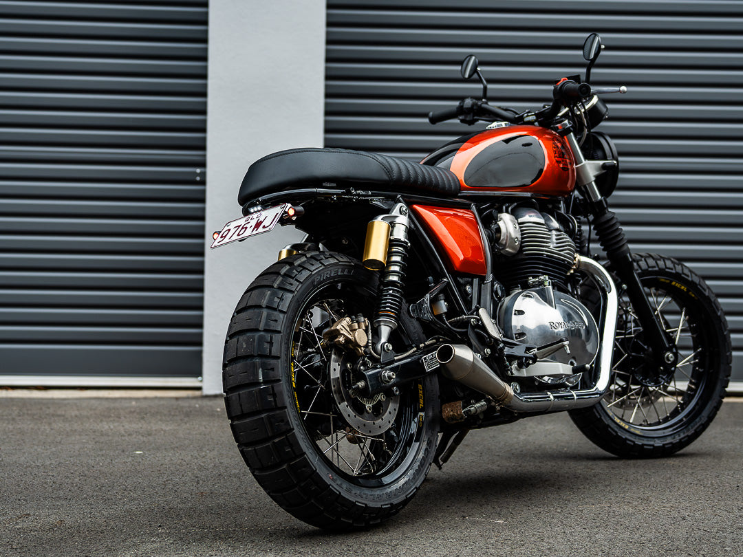 Royal Enfield Interceptor Wide Wheel Scrambler