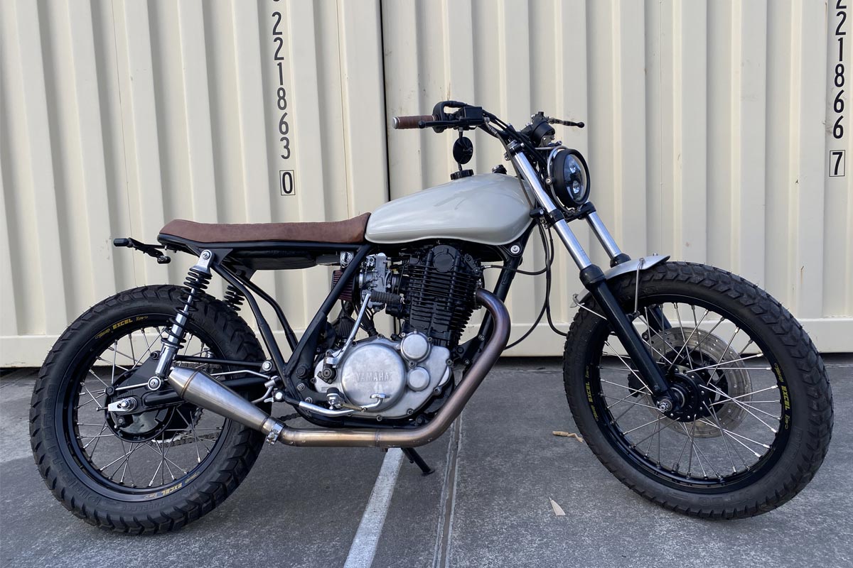 1978 Yamaha SR500 Scrambler – Purpose Built Moto