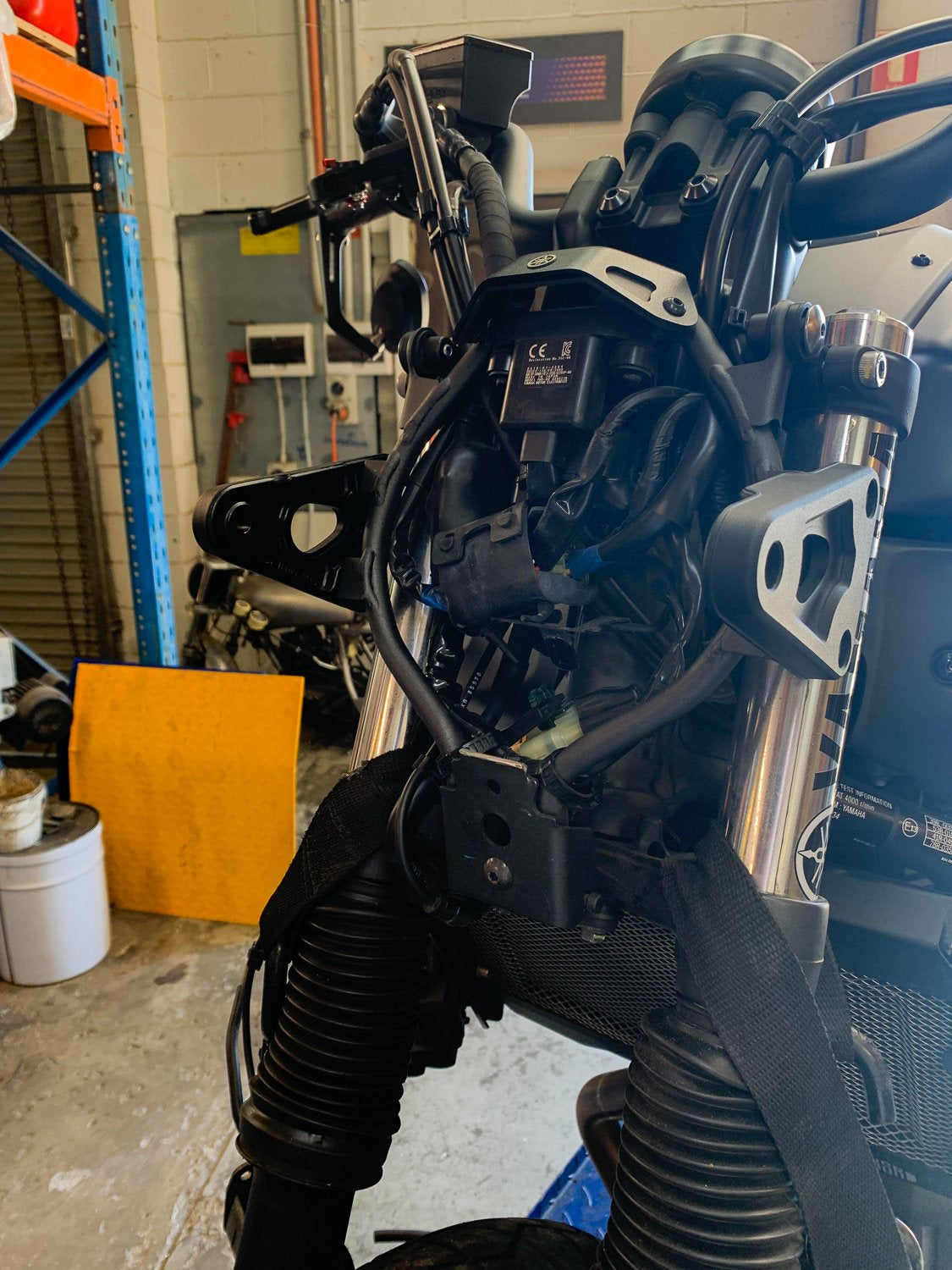 XSR700 LED headlight conversion + LED turn signal upgrade
