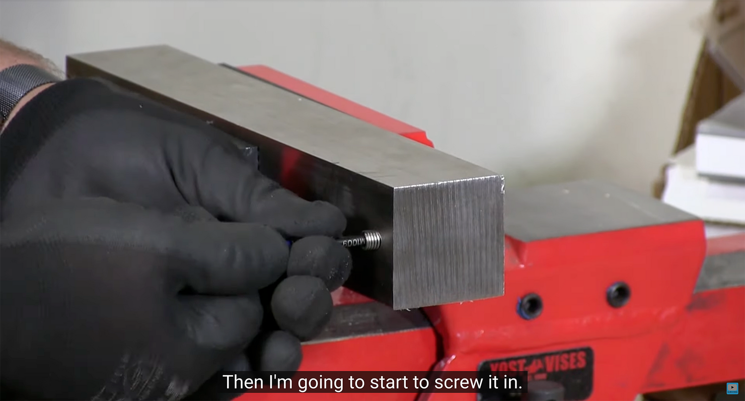 How to fix a threaded bolt hole - Using a helicoil 101